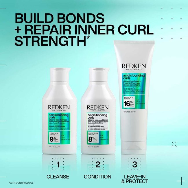 Curly Hair Routine: Redken Acidic Bonding Curls | Redken AU