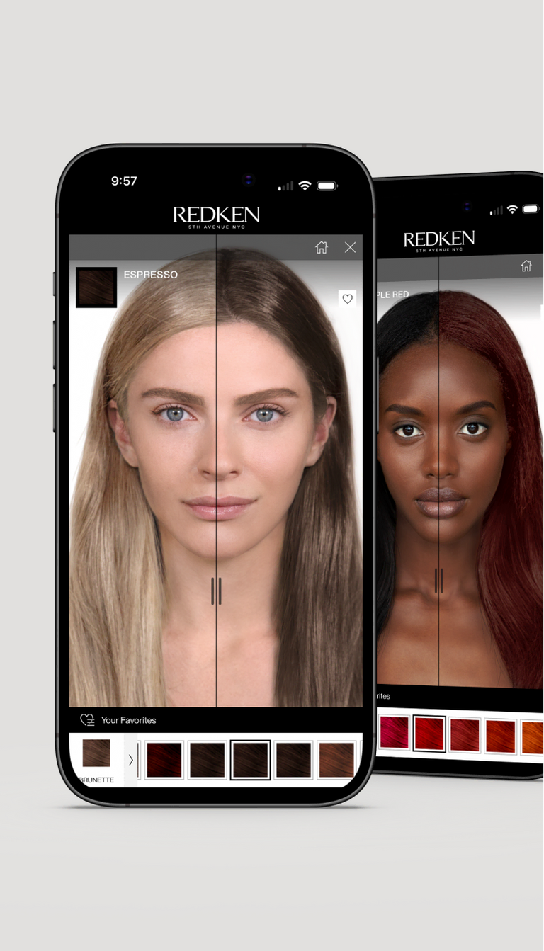 Virtual Hair Colour Try On Tool | Hair Makeover | Redken