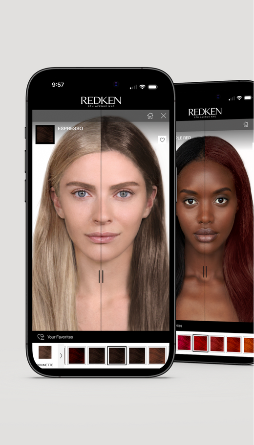 Virtual Hair Colour Try On Tool | Hair Makeover | Redken